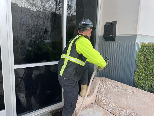 Window AAMA 501.2 Rain Leak Testing in Los Angeles - Building Leak ...